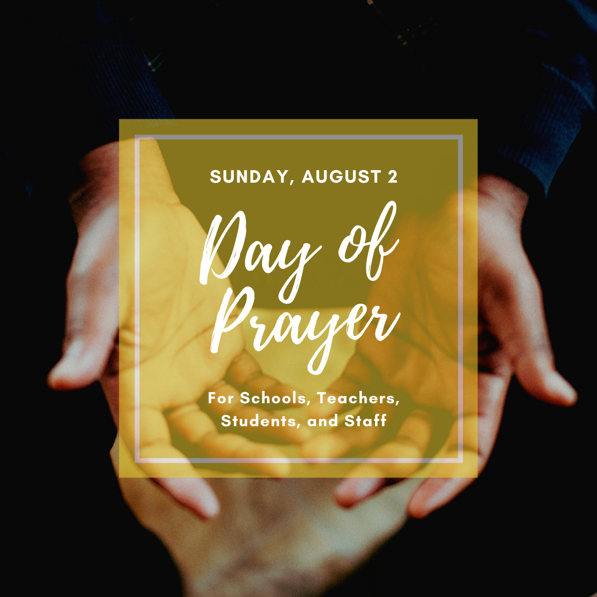 Synod Day of Prayer for Schools - South Dakota Synod, ELCA