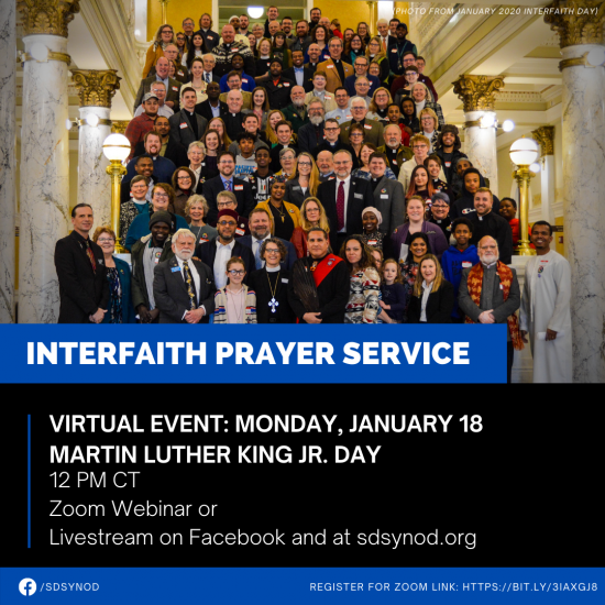 Interfaith Prayer Service - South Dakota Synod, ELCA