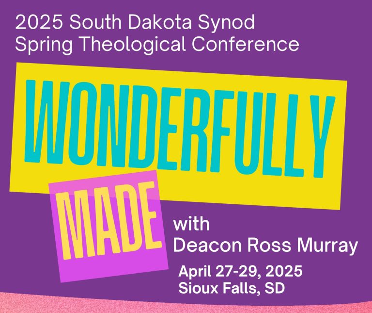 2025 Spring Theological Conference - South Dakota Synod, ELCA